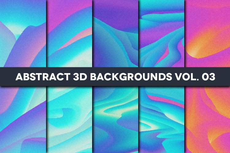 Abstract 3d Backgrounds Vol. 03
