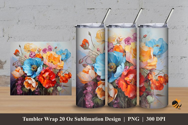 Best Beautiful Tumbler Wrap Sublimation Design 3