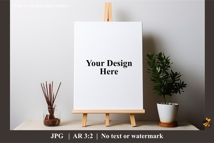 Panel Canvas Mockup Design Illustration 3