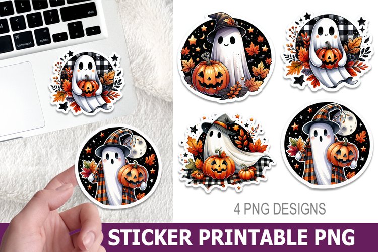 Halloween Printable Stickers Set