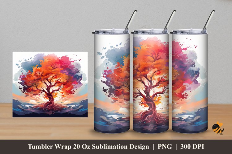 Natural Impressions Tumbler Wrap Sublimation (3117458)