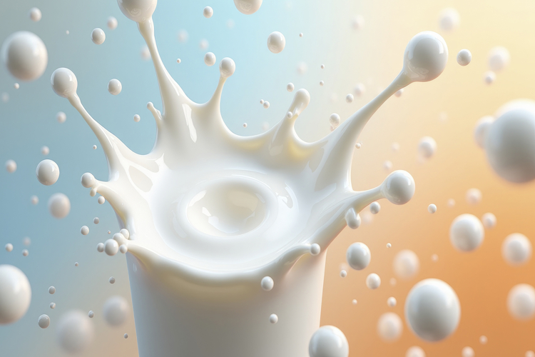 Milk Splash Background Wallpaper