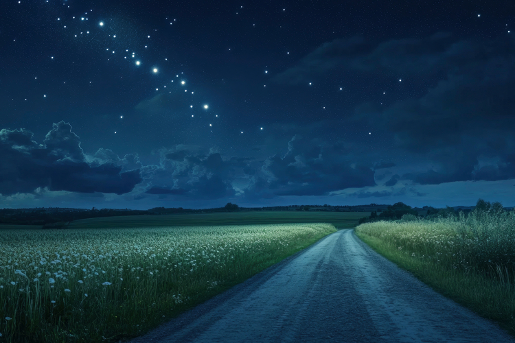 Night View Background Wallpaper