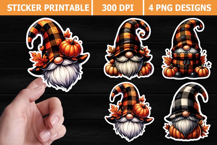 Halloween Printable Stickers Set