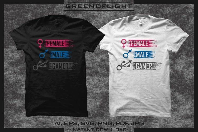 Gamer svg, Gamer gender, male female gamer, gaming symbol