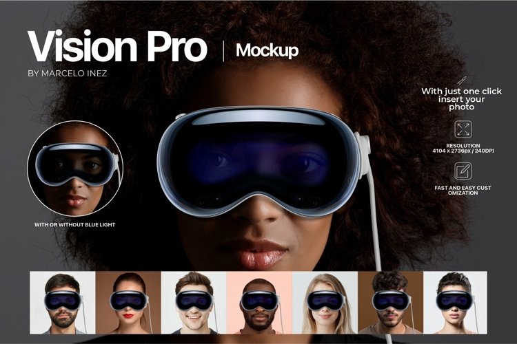 Vision Pro Mockup (2714091)