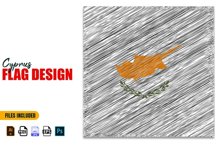 1st April Cyprus National Day Flag Design