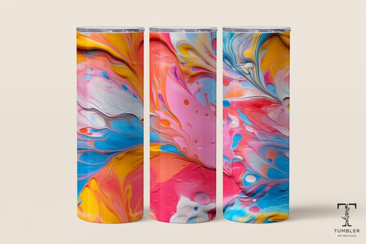 Abstract Oil Painting 20oz Sublimation Tumbler (2614987)