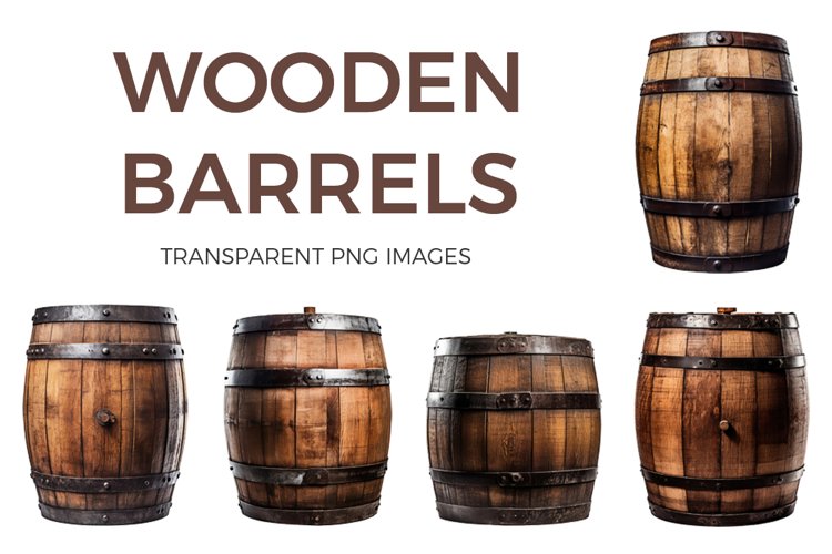 Wooden Barrels (2602082)