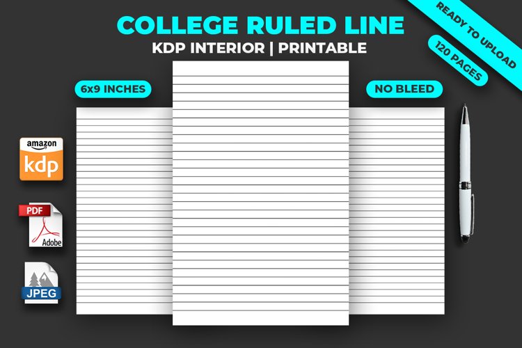 College Ruled Line KDP Interior