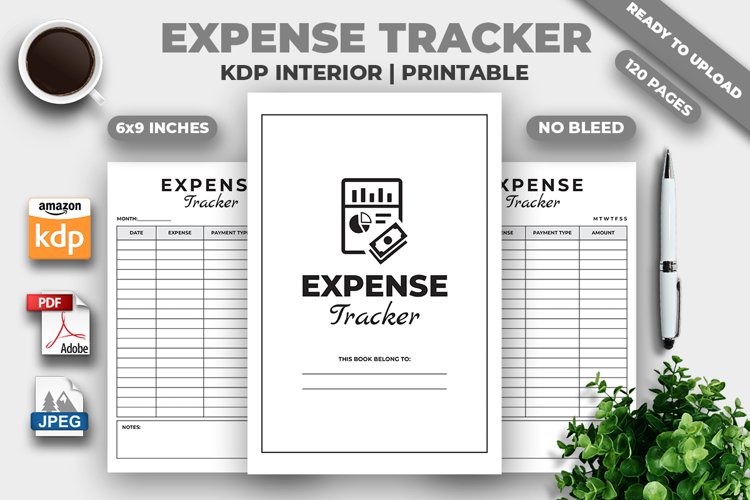 Expense Tracker KDP Interior (2154929)