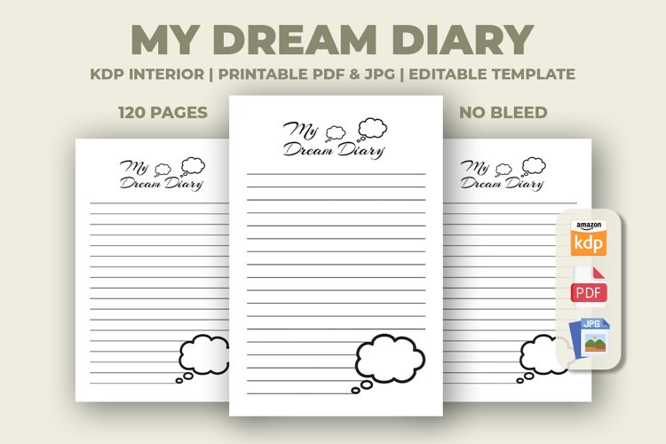 My Dream Diary KDP Interior