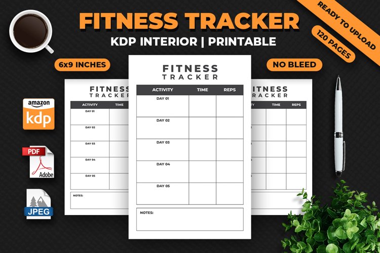 Fitness Tracker KDP Interior