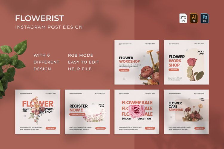 Flowerist - Instagram Post