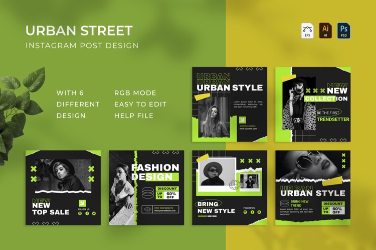 Urban Street - Instagram Post