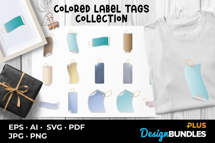 Colored Label Tags Collection