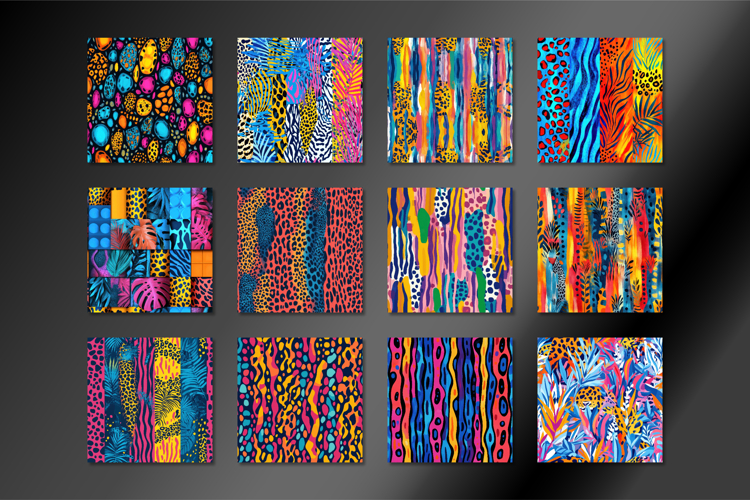 Bright Animal Print Seamless Pattern (5428865)