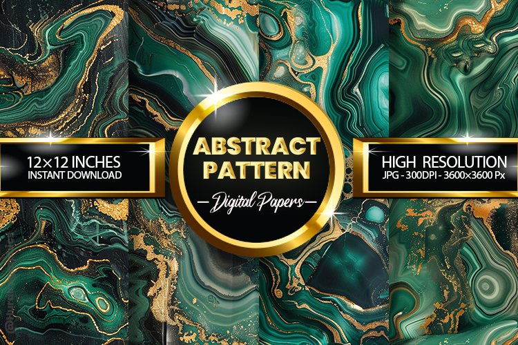 Abstract Pattern Digital Papers - 04 Variations (3753109)