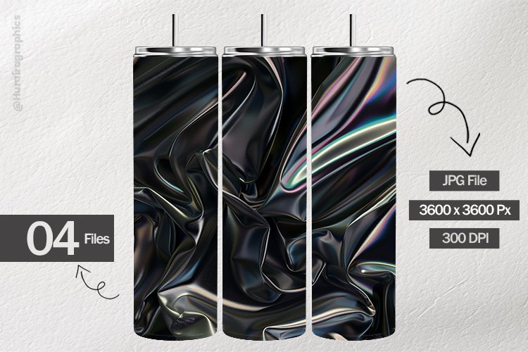 Dark Black Silk Digital Papers - 04 Variations (3790679)