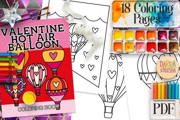images of balloon for coloring book pages