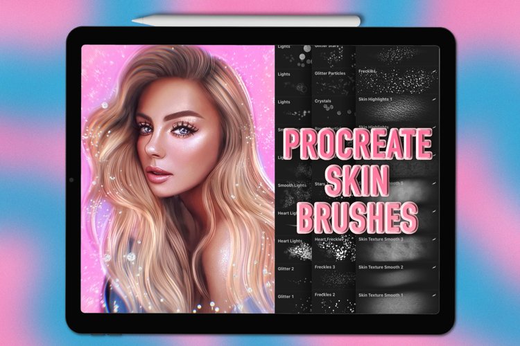 Procreate skin brushes | Procreate portrait brushes