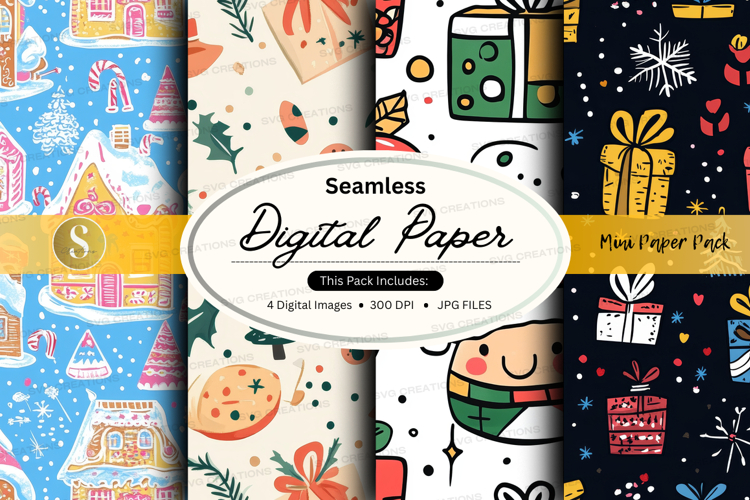 Seamless digital paper - mini paper pack (6528371)