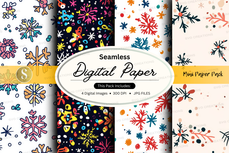 Seamless digital paper - mini paper pack (6528381)