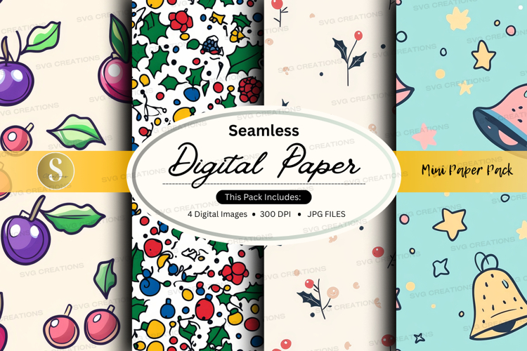 Seamless digital paper - mini paper pack (6528457)