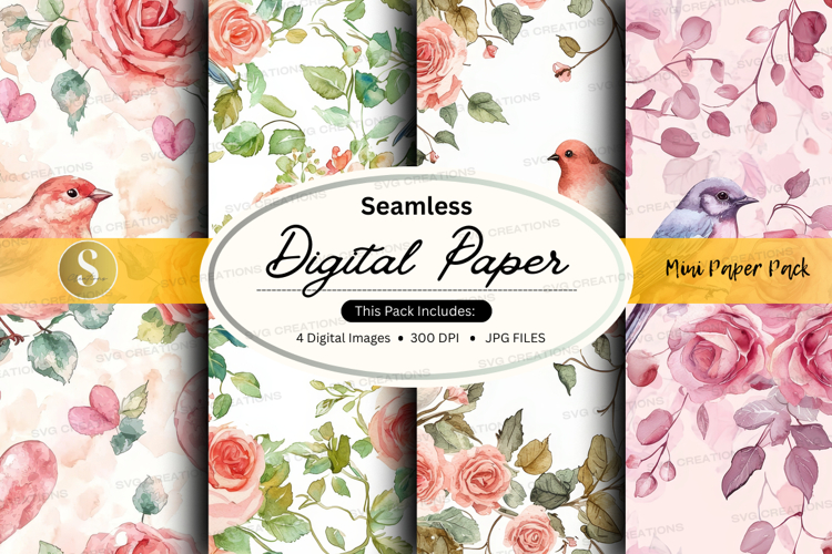 Seamless digital paper - mini paper pack (6528713)
