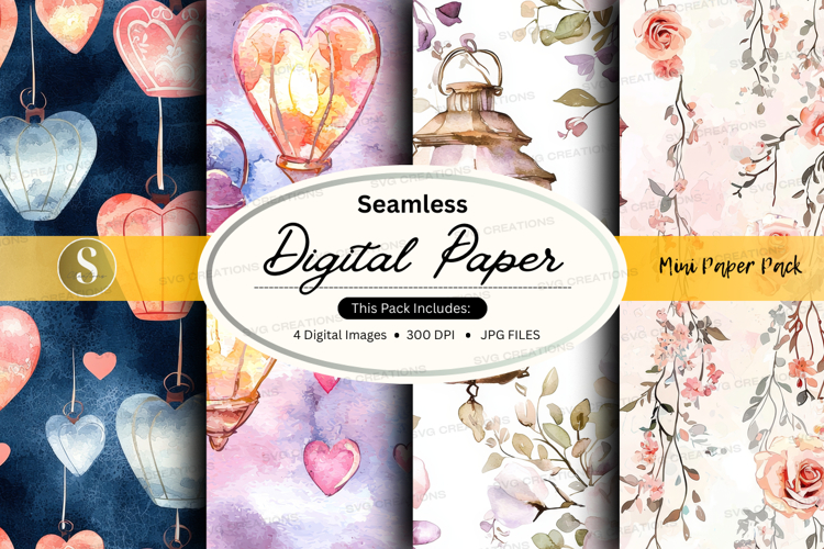 Seamless digital paper - mini paper pack digital (6528761)