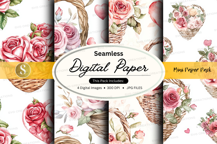 Seamless digital paper - miss paper pack digital (6528820)