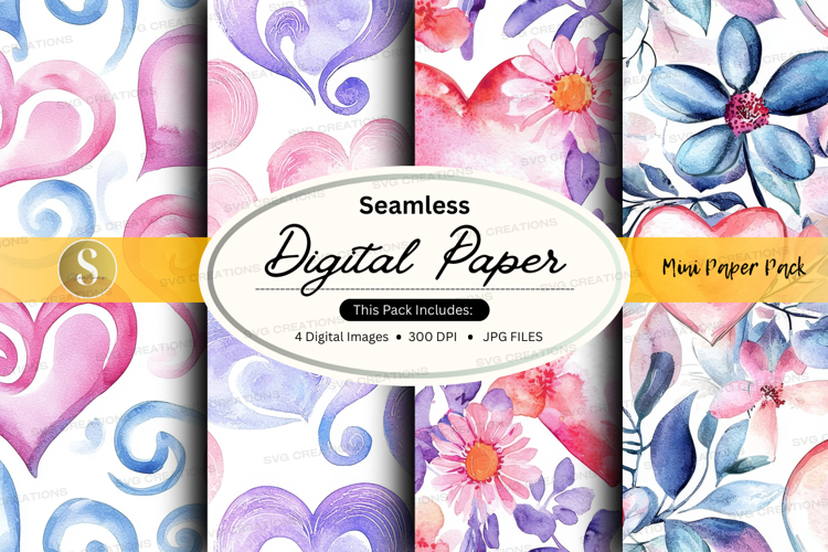 Seamless digital paper - mini paper pack digital (6528940)