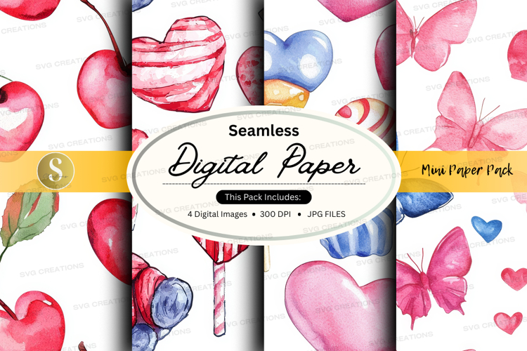 Seamless digital paper - mini paper pack (6528960)