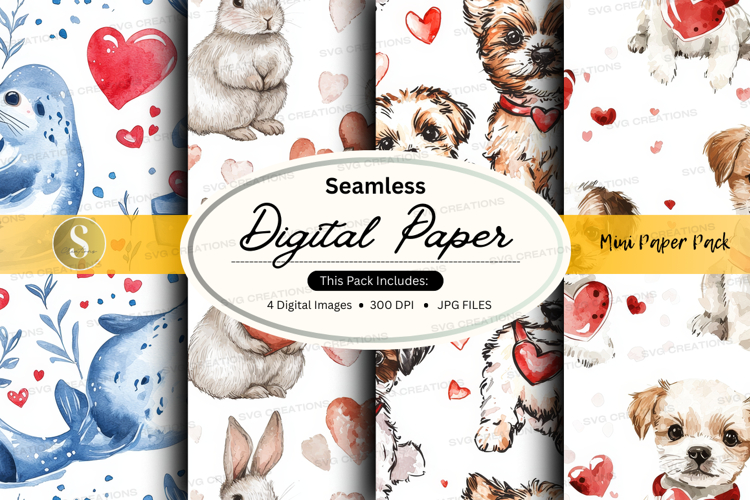Seamless digital paper - mini paper pack digital (6529038)