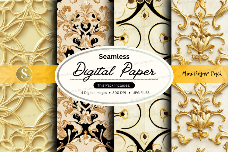 Seamless digital paper pack (6508870)