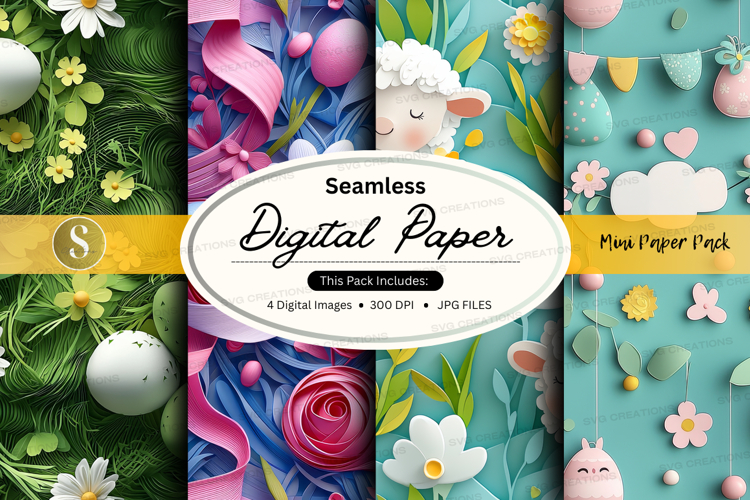 Seamless digital paper - mini paper pack digital (6531577)