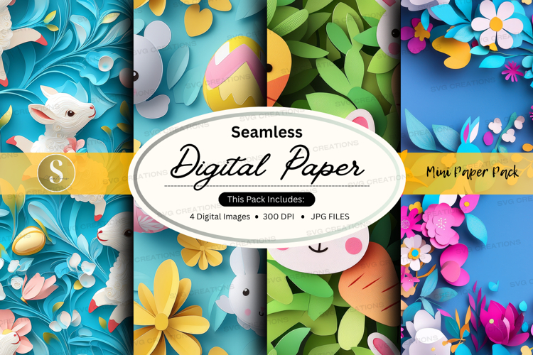 Seamless digital paper - mini paper pack (6531616)