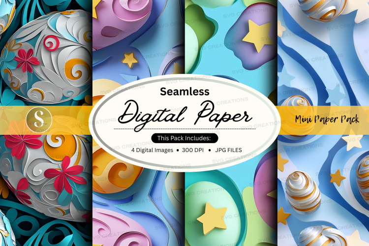 Seamless digital paper - mini paper pack digital (6531623)