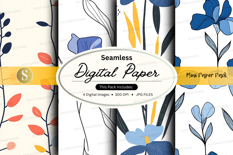 Seamless digital paper - mini paper pack digital (6511632)