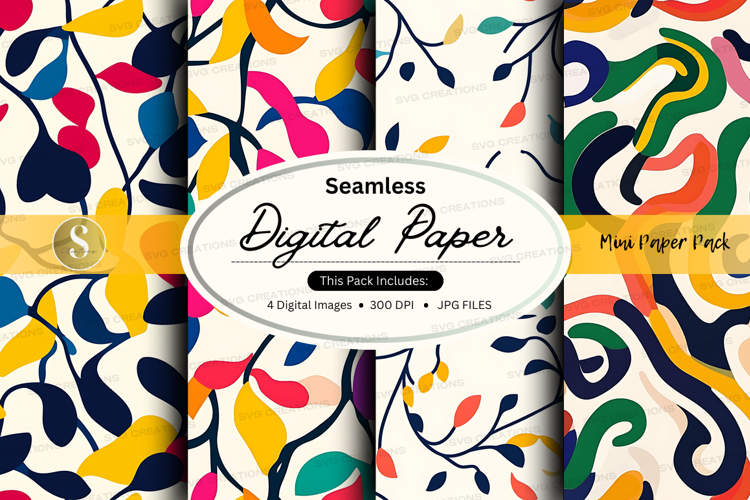 Seamless digital paper - mini paper pack (6512057)