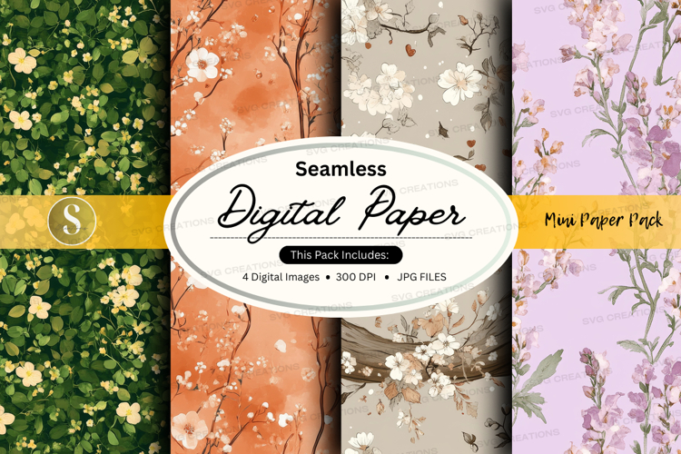 Seamless digital paper pack (6512390)