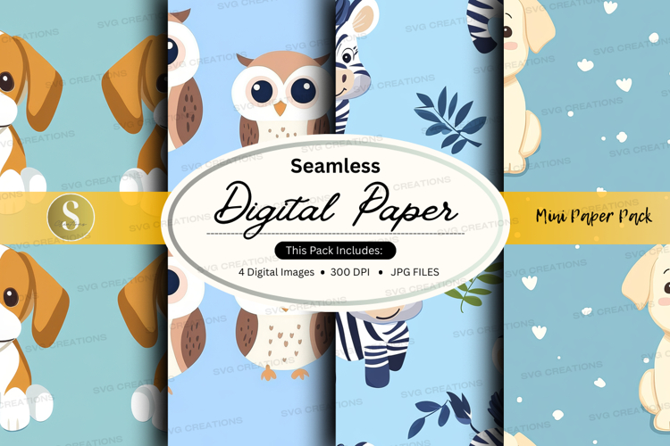Seamless digital paper - mini paper pack (6515929)
