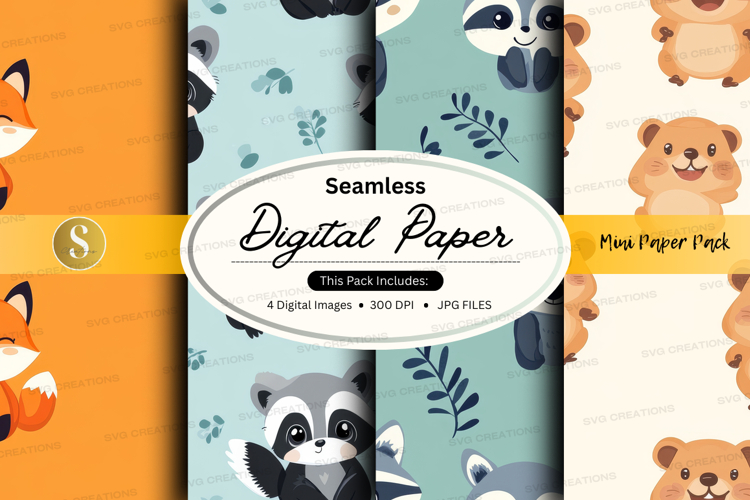 Seamless digital paper - mini paper pack (6515922)