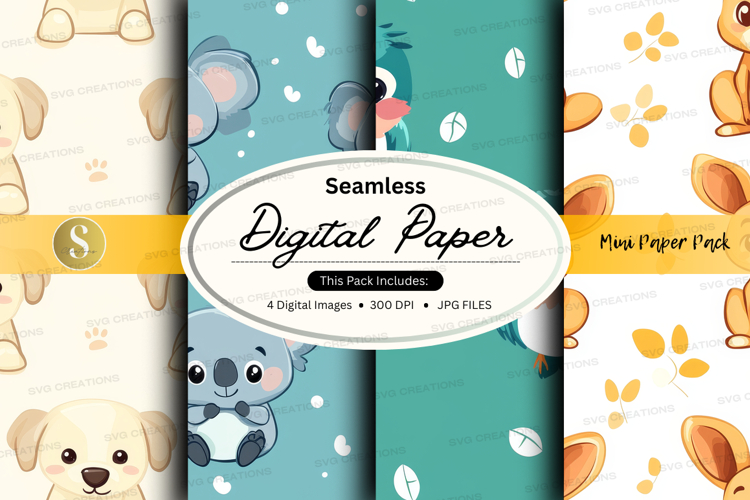 Seamless digital paper - mini paper pack digital (6515964)