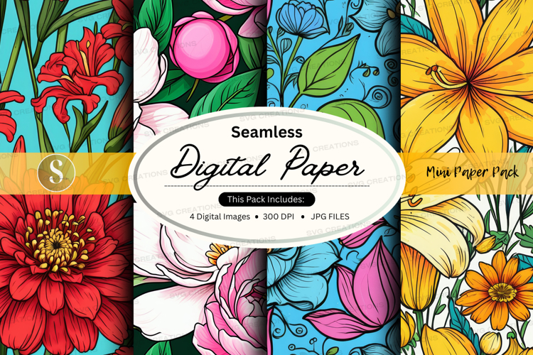 Seamless digital paper pack (6516013)