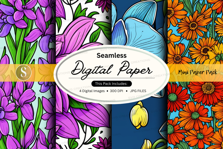 Seamless digital paper - mini paper pack digital (6516051)