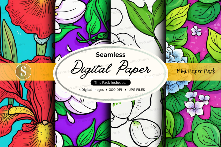 Seamless digital paper pack (6516067)