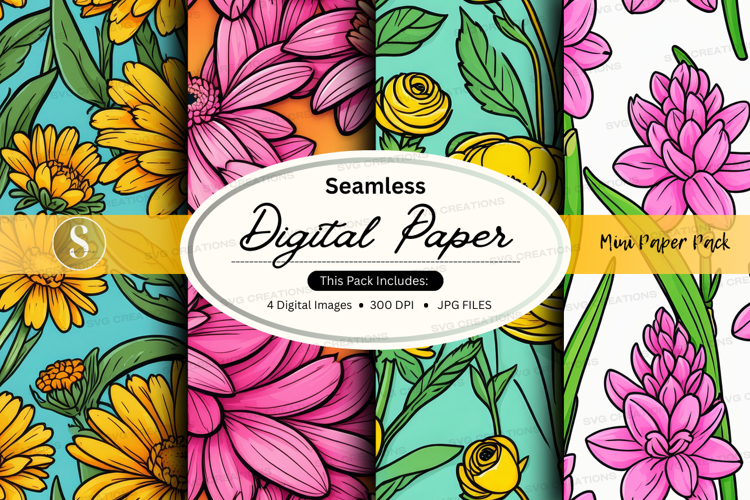 Seamless digital paper pack (6516079)