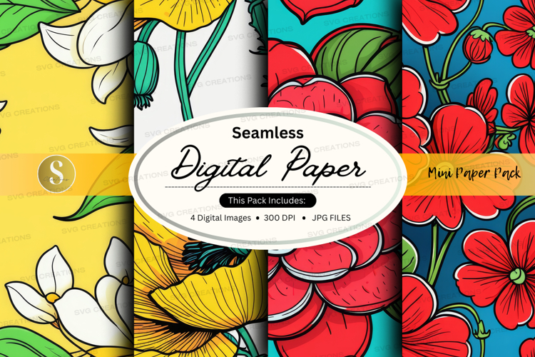 Seamless digital paper - mini paper pack (6516087)