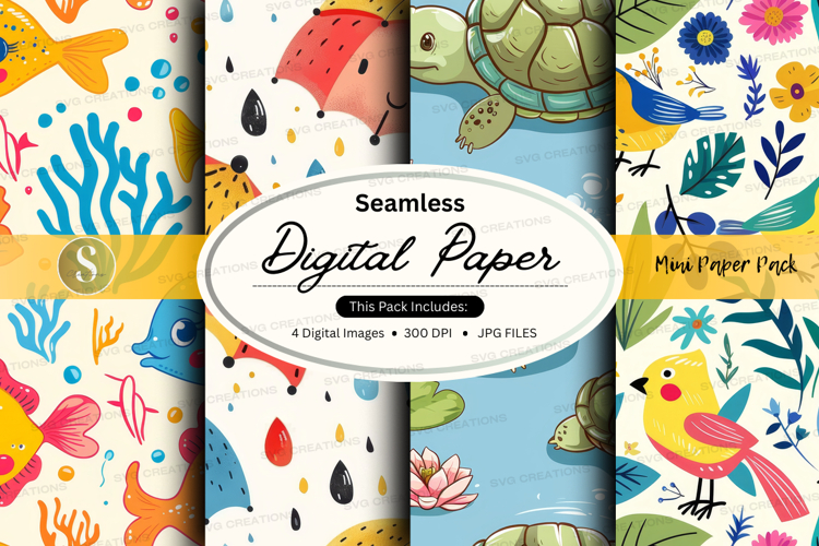 Seamless digital paper - mini paper pack (6516164)